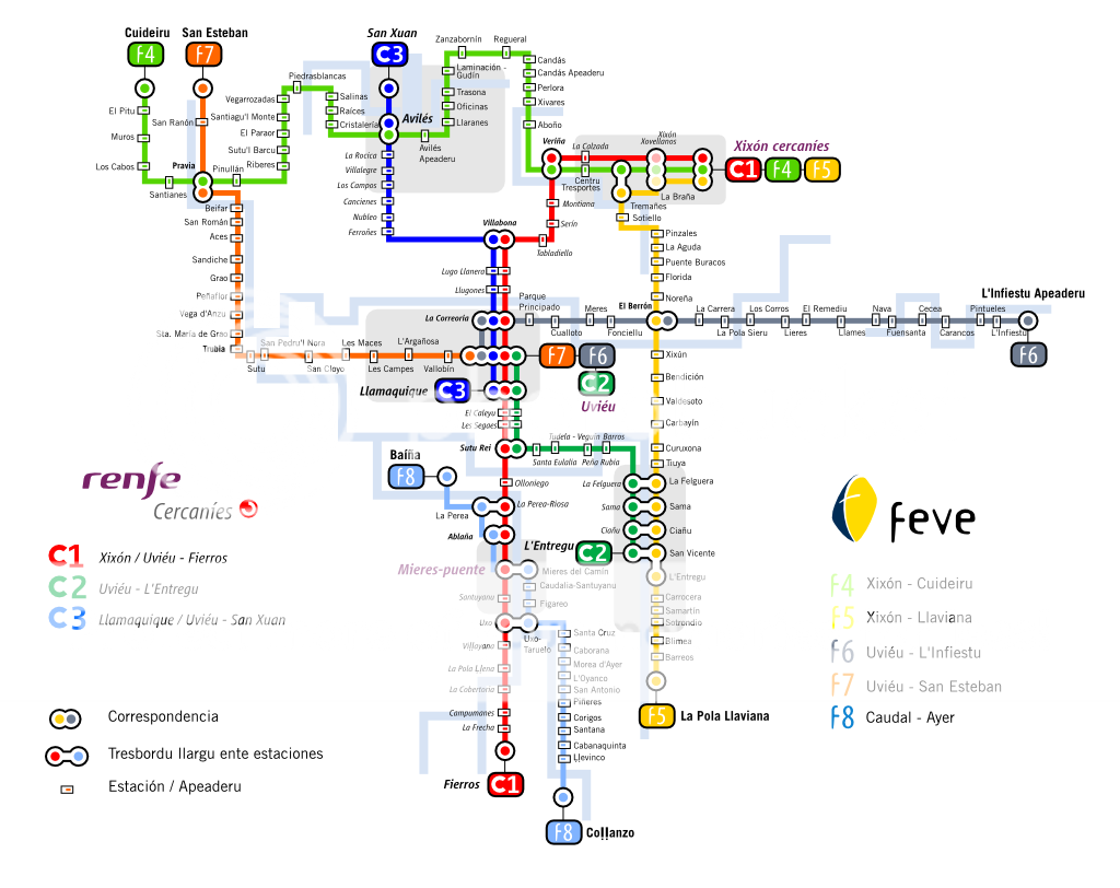 Mapas sobre metros, autobuses, cercanias, etc. en España | Page 15 ...