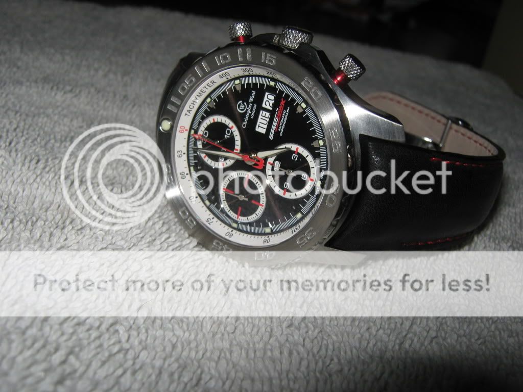 FS: Christopher Ward C40 Speedhawk, MINT, Under Warranty | WatchUSeek ...