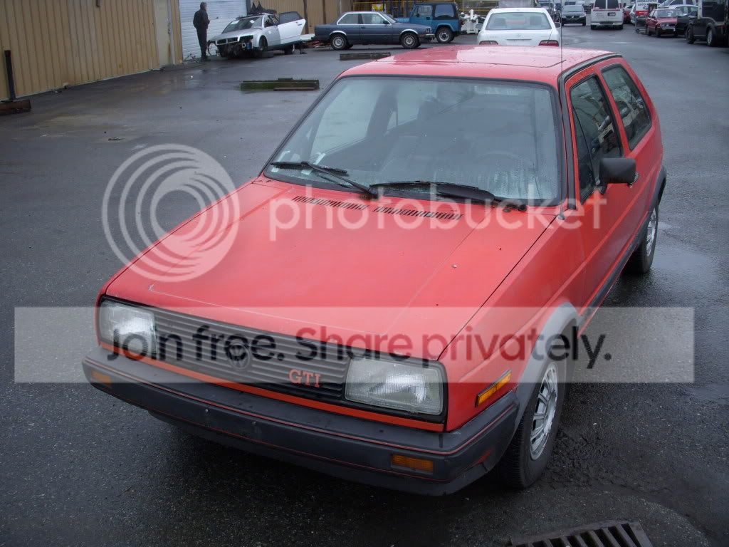 Parting Out : 1985 GTi Complete All Stock OEM | Page 2 | VW Vortex ...